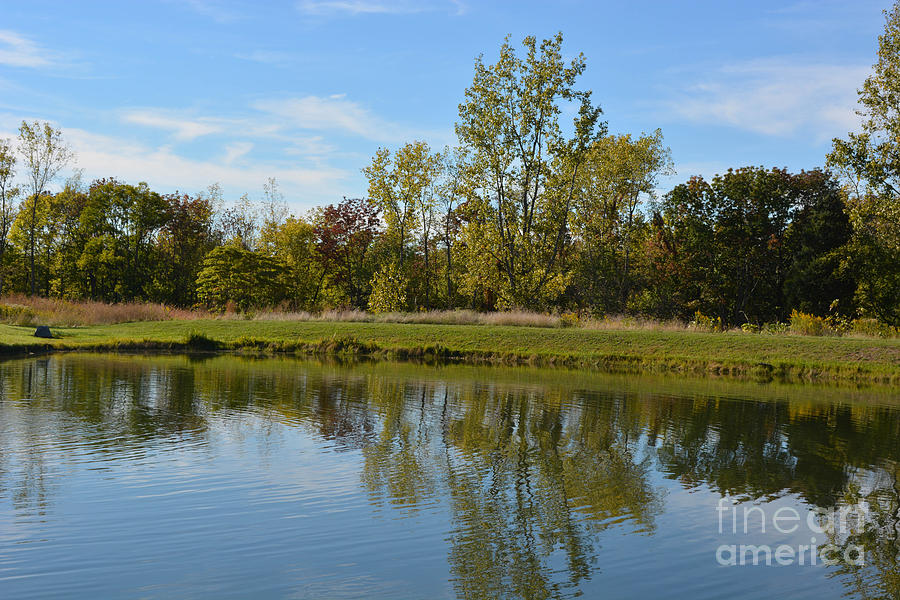 Reflective Pond Photograph by Brian Schell - Fine Art America
