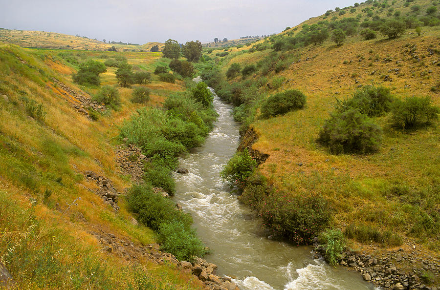 River Jordan Photograph by Daniel Blatt - Fine Art America
