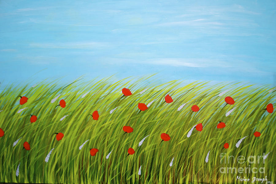 Spring Painting by Maries Joseph - Fine Art America