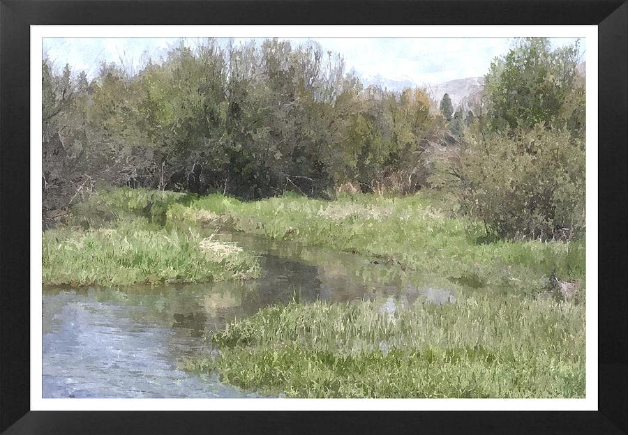 The Bitterroot Valley Painting by Larry Stolle - Fine Art America