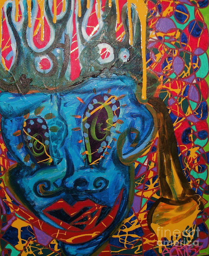 THE CHEF by SCRIBZ Painting by TSB Art Gallery Dennis Thompson Jr ...