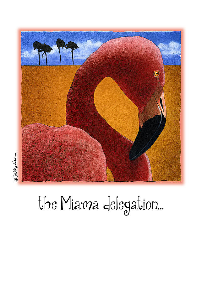 the Miami delegation... Painting by Will Bullas - Fine Art America the Miami delegation... Painting by Will Bullas - Fine Art America