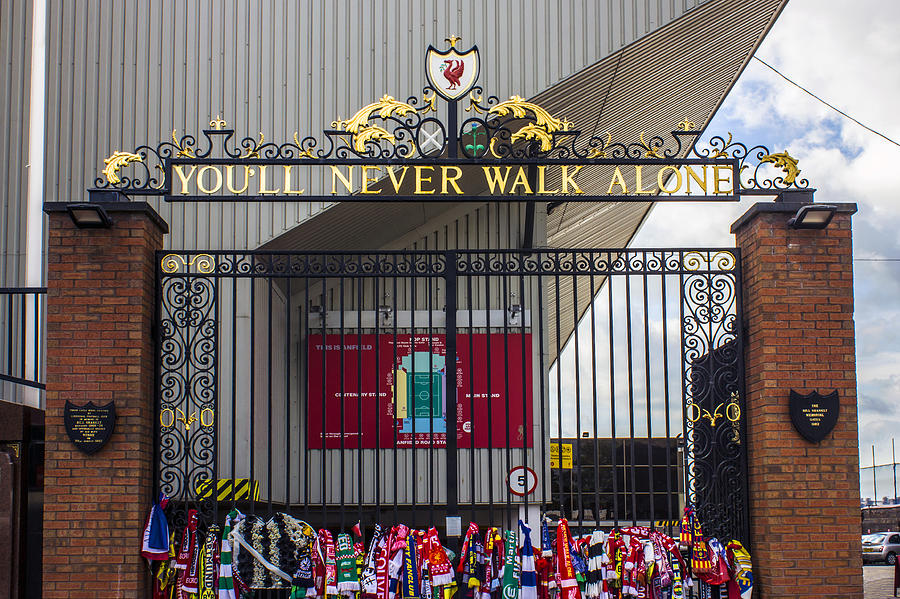 The Shankly Gates Photograph by Paul Madden