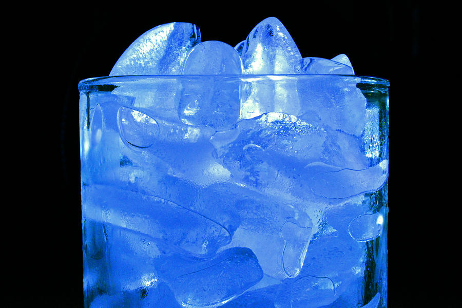 Ultra Blue Ice Photograph by Mark Tsemak - Fine Art America