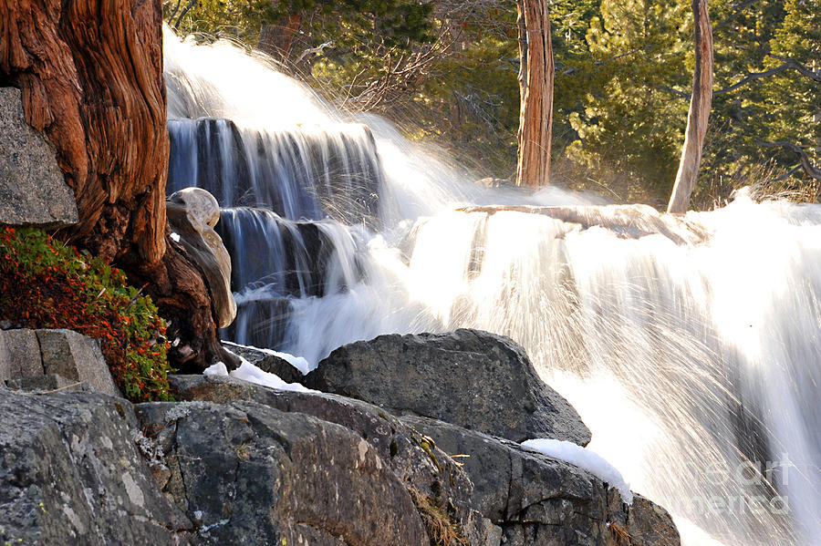 Upper Eagle Falls Photograph by Michael R Erwine - Fine Art America