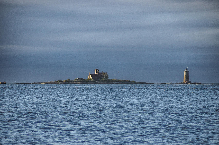 Whaleback Light Photograph by David Stone