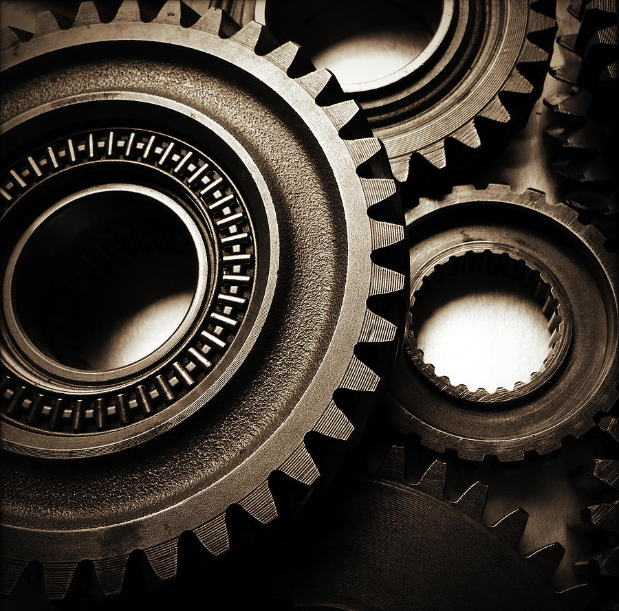 Cogs No14 Photograph by Les Cunliffe - Fine Art America