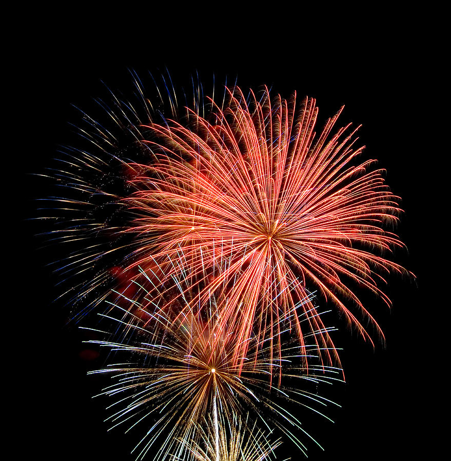 Fire Works Photograph by Devinder Sangha | Fine Art America