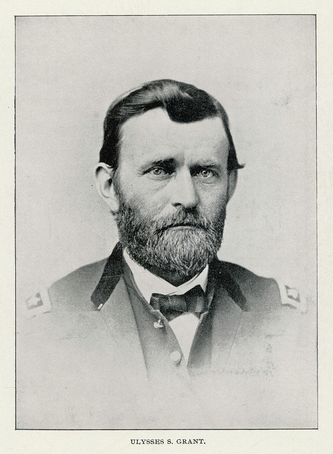 Ulysses S Grant American Civil War Photograph by Mary Evans Picture Library