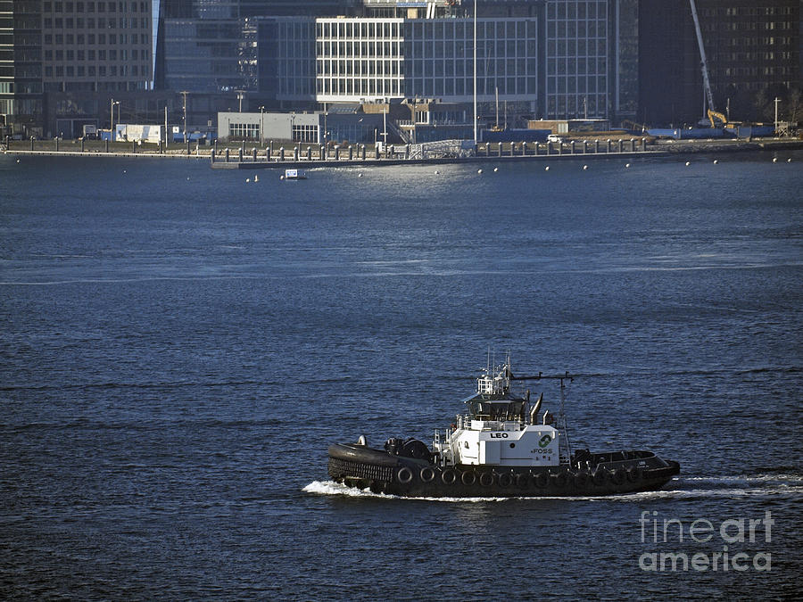 Boston harbor Photograph by Howard Stapleton - Fine Art America