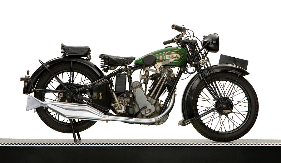 1929 Bsa Sloper 500cc Motorcycle Photograph by Panoramic Images - Fine Art America