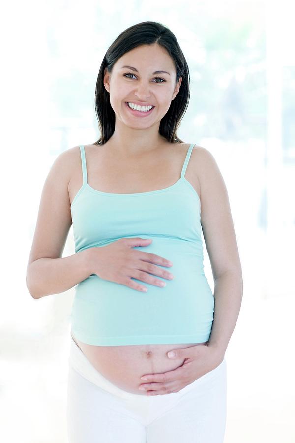 Pregnant Woman Photograph By Ian Hooton Science Photo Library Fine