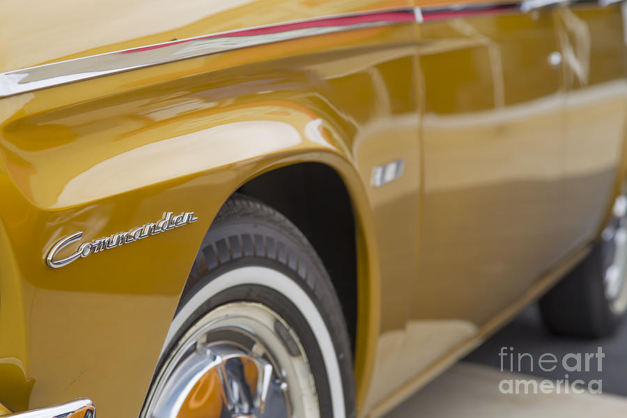 1965 Studebaker Commander Side Panel Photograph by Keith Bell - Pixels