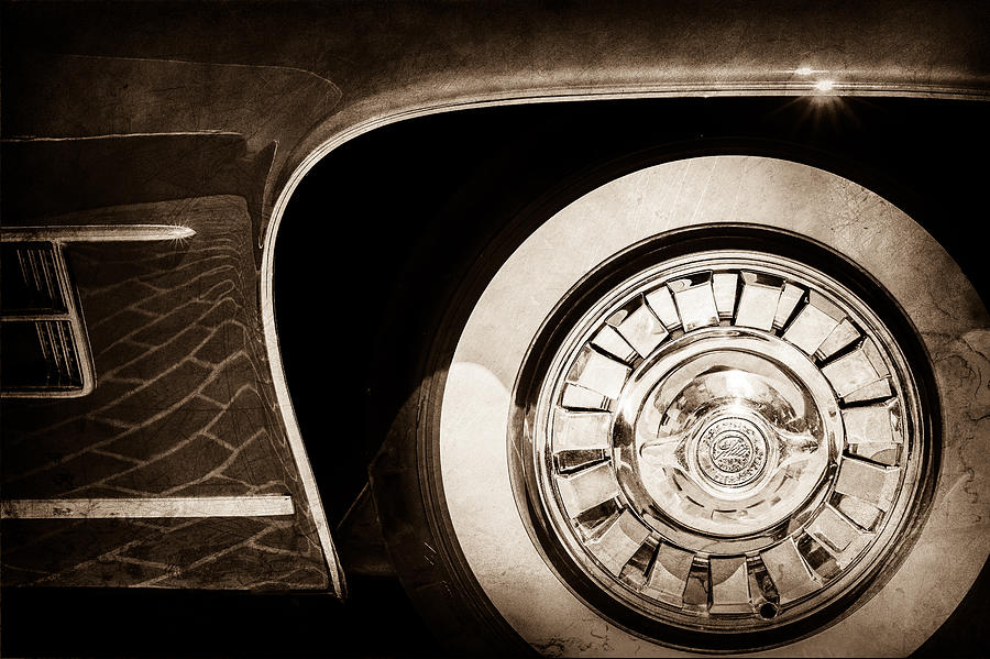 1962 Ghia L6.5 Coupe Wheel Emblem Photograph by Jill Reger - Pixels