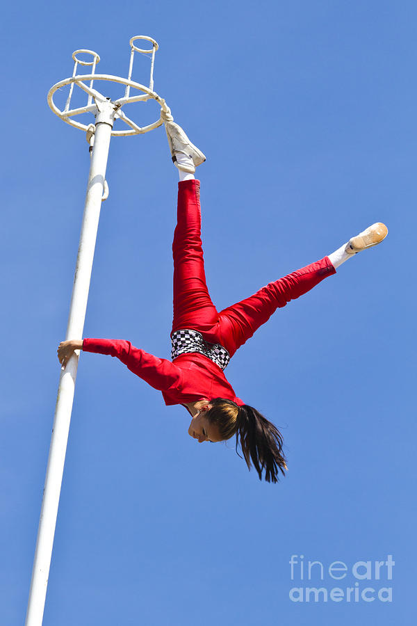 Acrobatic performance Photograph by Ohad Shahar - Fine Art America