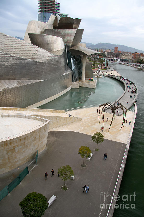 Bilbao Guggenheim Museum #2 Photograph by Dmitry Zhukov - Pixels