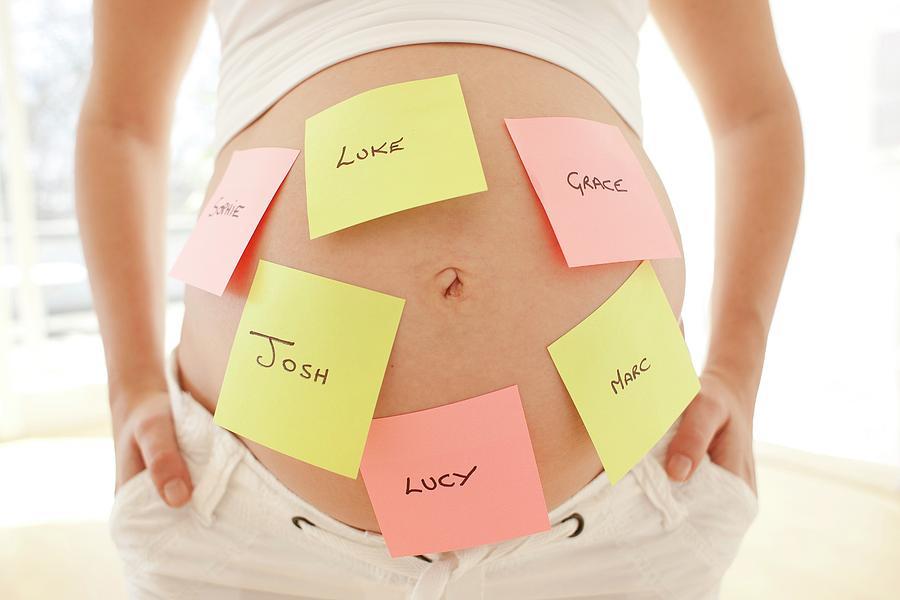 Choosing Baby Names #2 by Science Photo Library