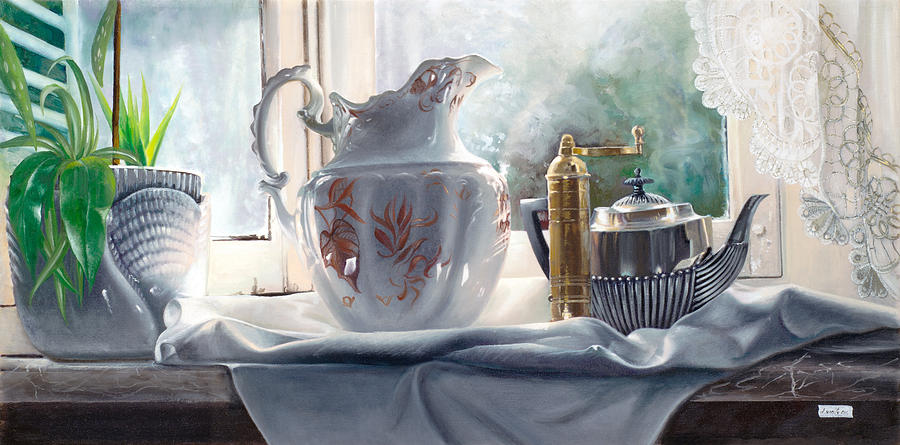 Ceramiche In Controluce Painting by Danka Weitzen - Fine Art America