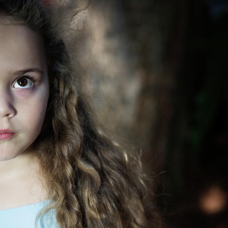 Cropped Front View Portrait Of A Young Photograph by Ron Koeberer ...