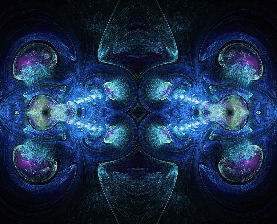 Deep Waters Abstract Digital Art by Georgiana Romanovna - Fine Art America