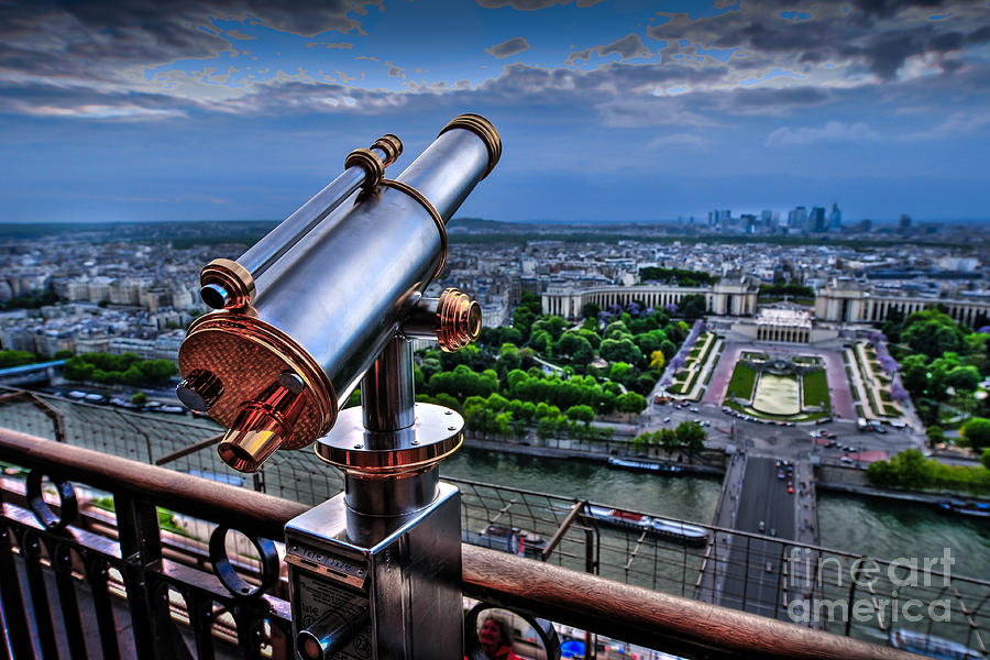 Eiffel Tower View #2 Photograph by Ken Andersen - Pixels