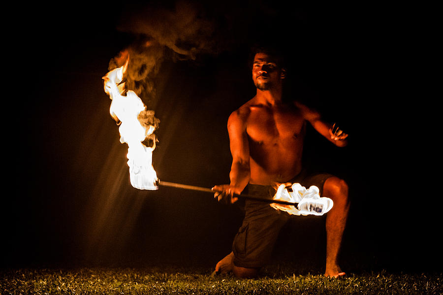 Fire Dancing Photograph by Ben Adkison - Pixels
