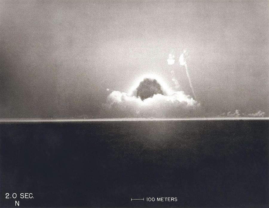 First Atomic Explosion On July 16 Photograph by Everett - Fine Art America