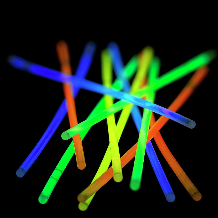 Glow Sticks #2 by Science Photo Library