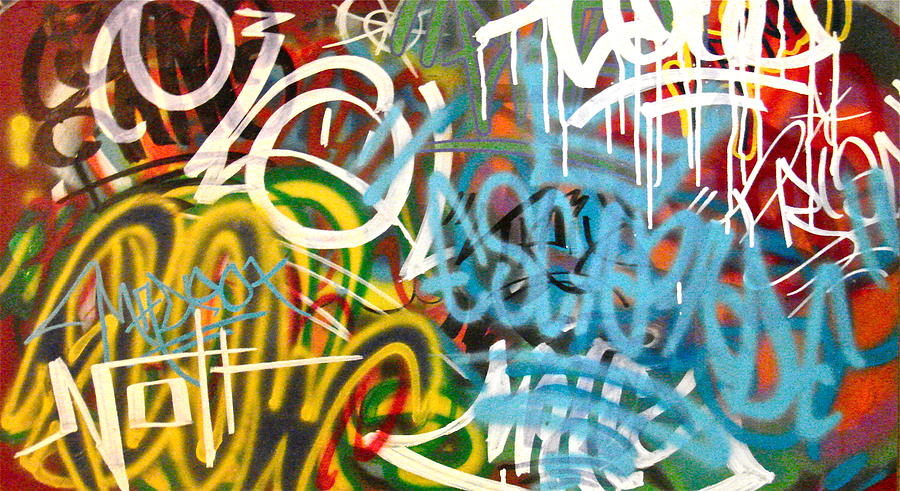 Graffiti Abstract Painting by Tim Eickmeier - Fine Art America