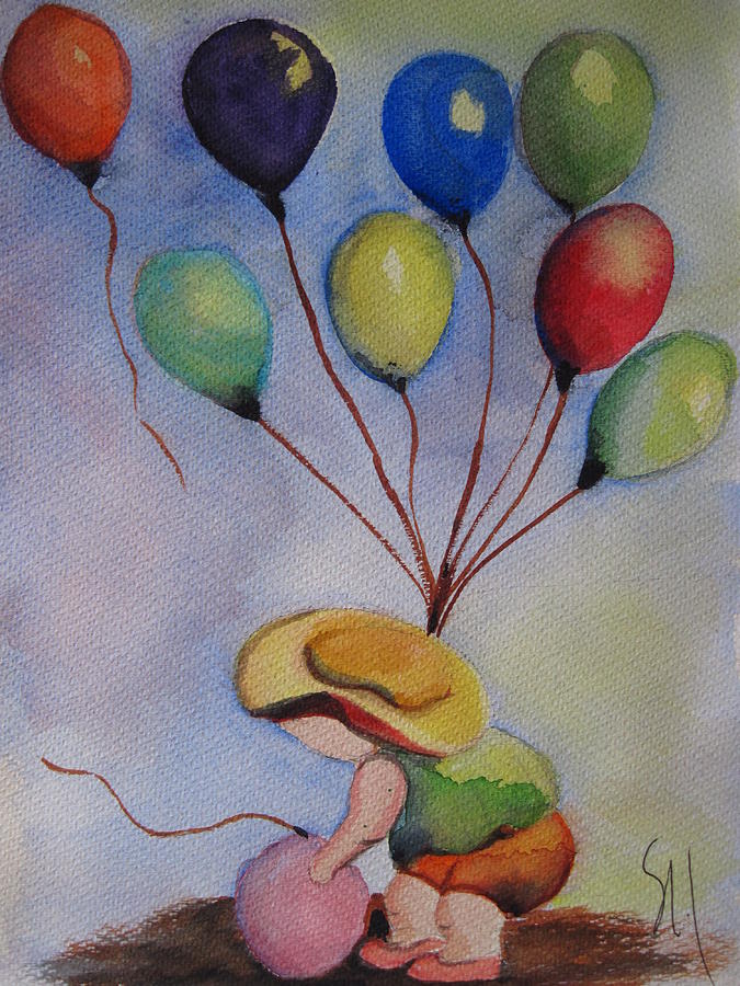 Help Me Mom Painting by Shirley Watts - Fine Art America