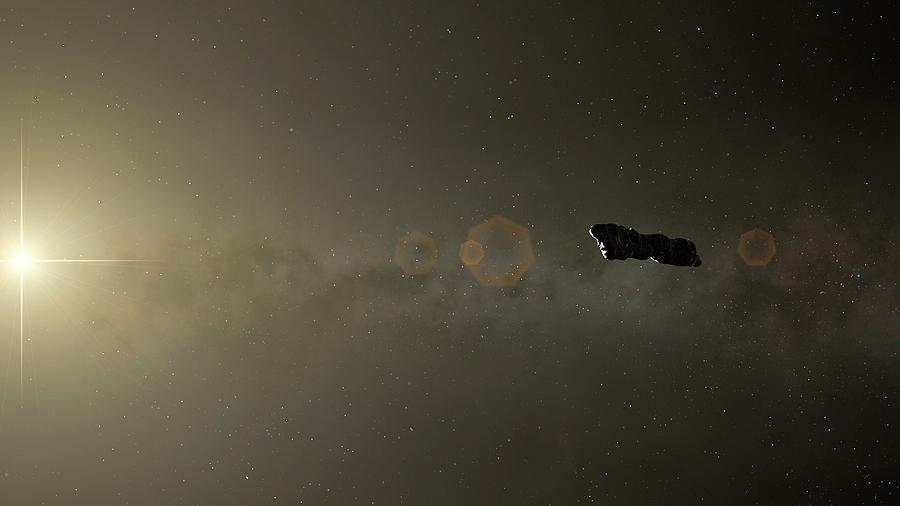Interstellar Asteroid Oumuamua Photograph By Mark Garlick Science