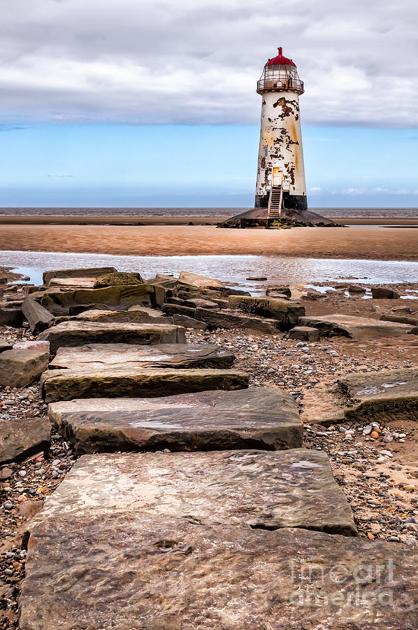 Lighthouse Steps #3 Photograph by Adrian Evans - Fine Art America