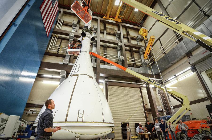 Orion Launch Abort System Testing Photograph by Nasa/science Photo ...
