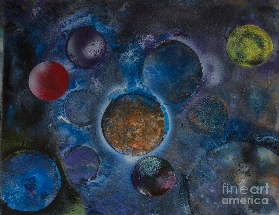 Spaceballs Mixed Media by Berton Lytle - Fine Art America