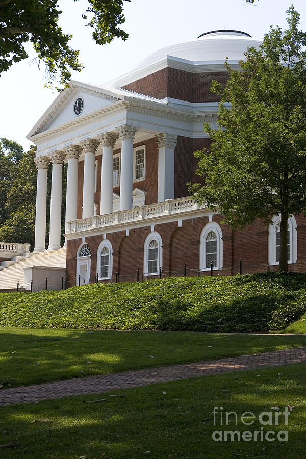 The Rotunda at the University of Virginia Photograph by Jason O Watson ...