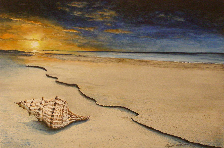 The Shell Painting by Nigel Coe - Fine Art America