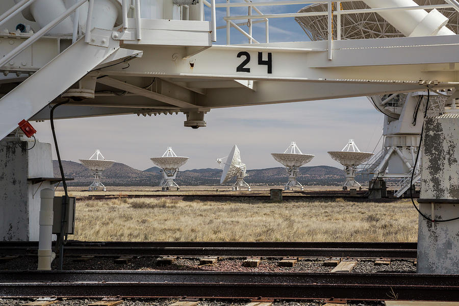 Very Large Array Photograph by Jim West/science Photo Library - Fine ...