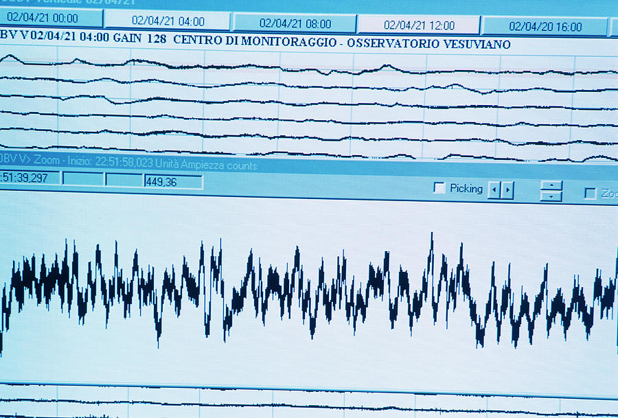 Volcano Monitoring #2 by Science Photo Library