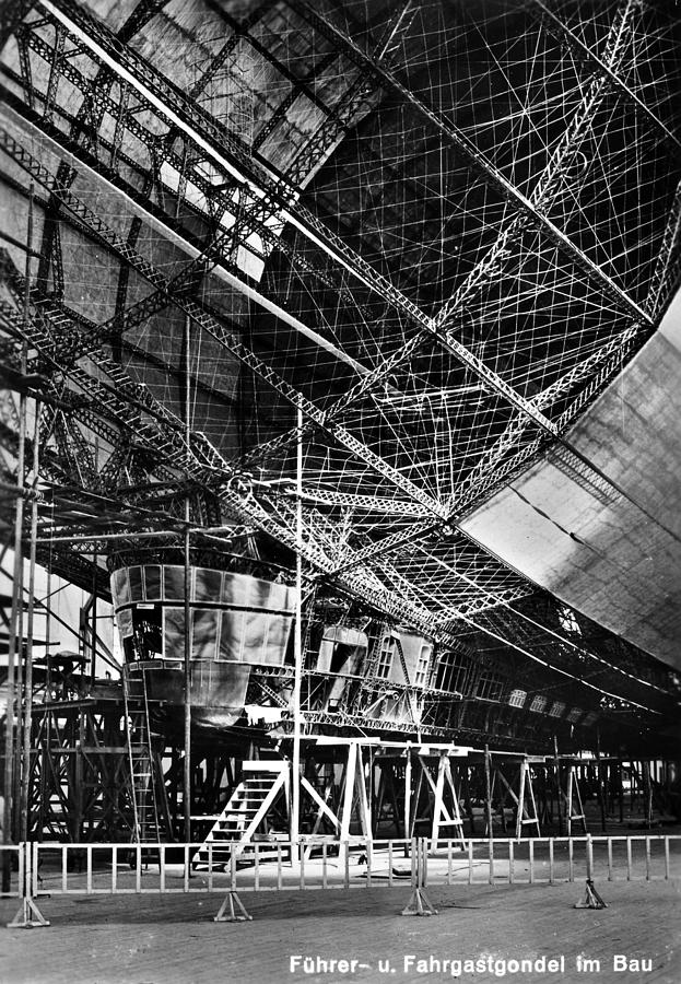 Zeppelin Construction Photograph by Granger - Pixels