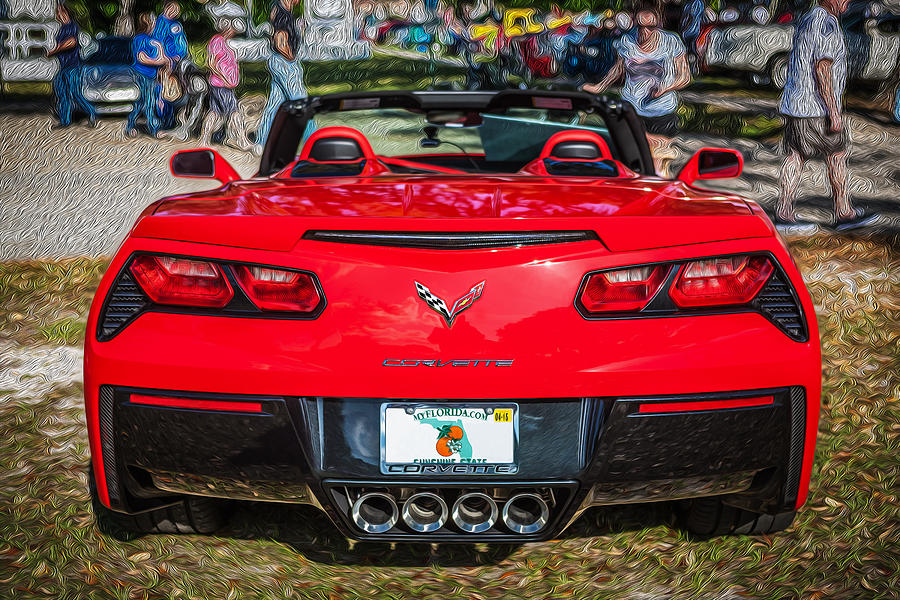 2014 Chevrolet Corvette C7 Convertible Photograph by Rich Franco - Pixels
