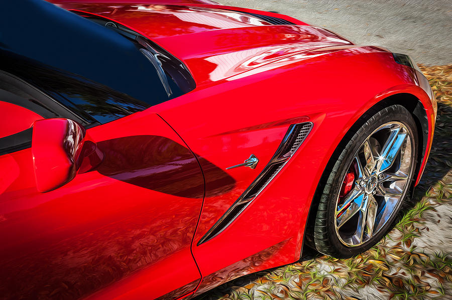 2014 Chevrolet Corvette C7 Convertible Photograph by Rich Franco - Pixels