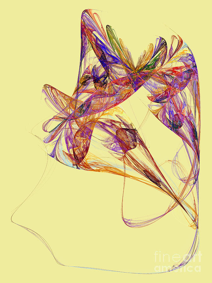 Elegant Abstract Digital Art by Odon Czintos - Fine Art America