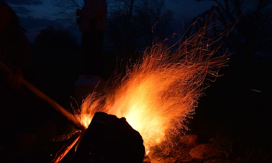 Bonfire Photograph by Dacia Doroff - Fine Art America