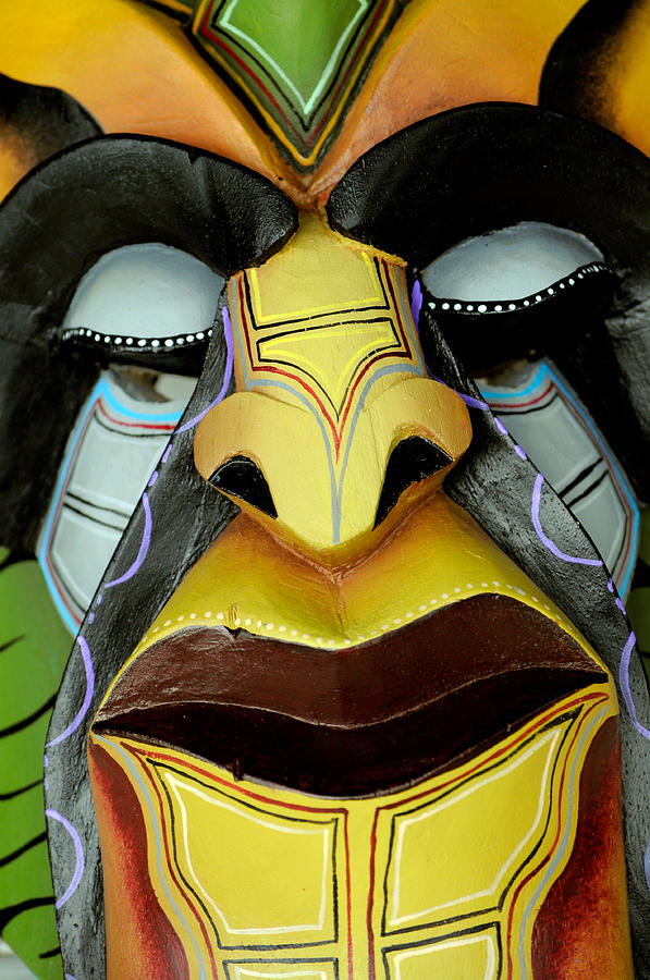 Boruca Devil Mask Photograph by Theodore Clutter - Fine Art America