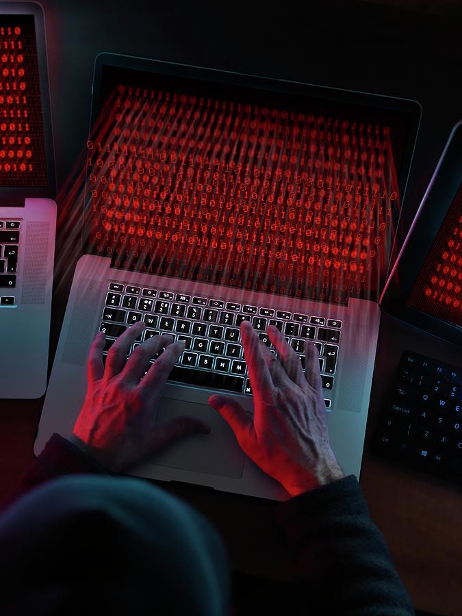 Computer Hacking #3 Photograph by Science Photo Library - Fine Art America