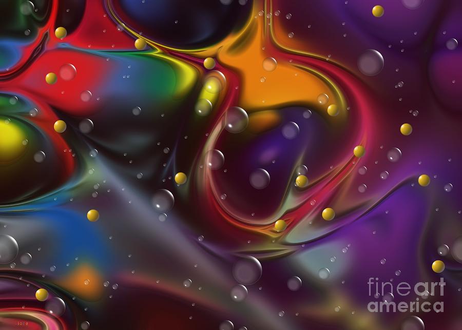 Floating Orbs Digital Art by Liane Wright - Fine Art America