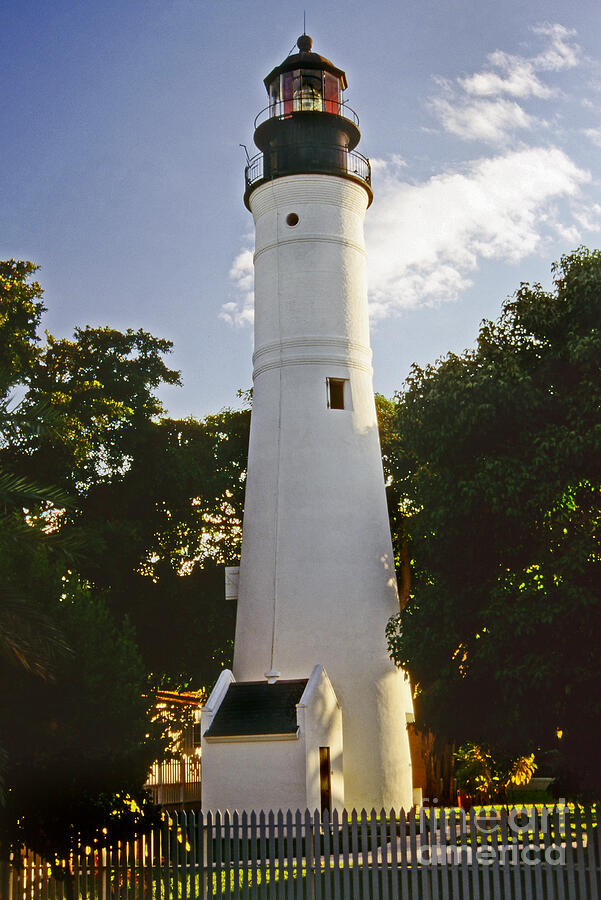 Key West Lighthouse Photograph by Skip Willits - Fine Art America