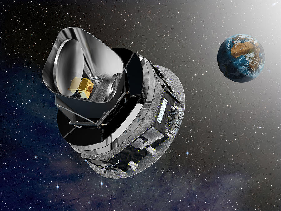 Planck Space Observatory Photograph by Science Source - Pixels