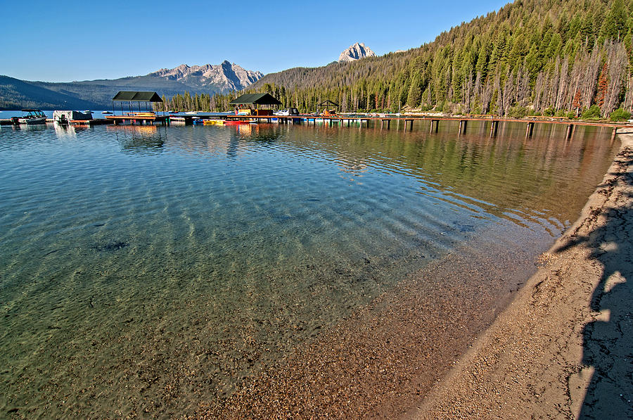 Redfish Lake Photograph by Elijah Weber