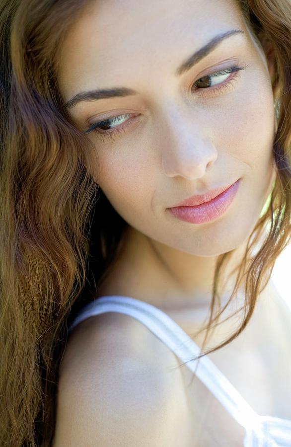 Thoughtful Woman Photograph By Ian Hooton Science Photo Library Pixels
